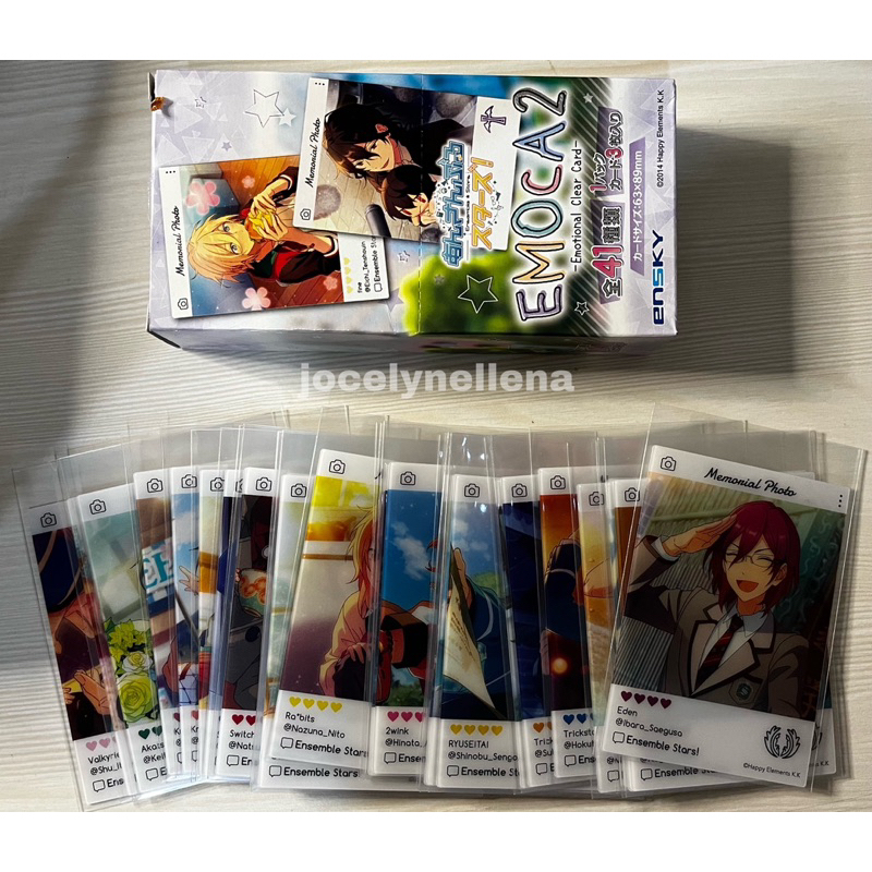 Jual Ensemble Stars !! EMOCA2 card -Emotional Clear Card- | Shopee Indonesia