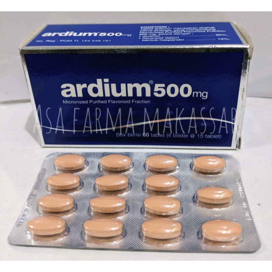 Jual Obat Herbal ARDIUM 500mg tablet - strip 15s | Shopee Indonesia