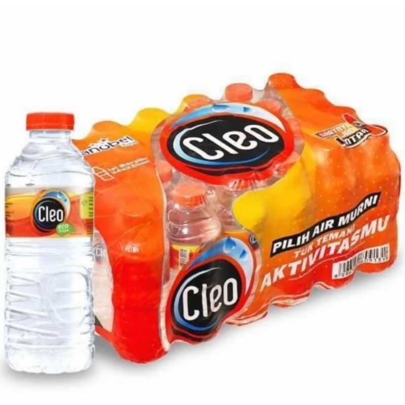 Jual CLEO MINI BOTOL 220ML 220 ML 1PACK ISI 24PCS BOTOL MINI CATERING ...