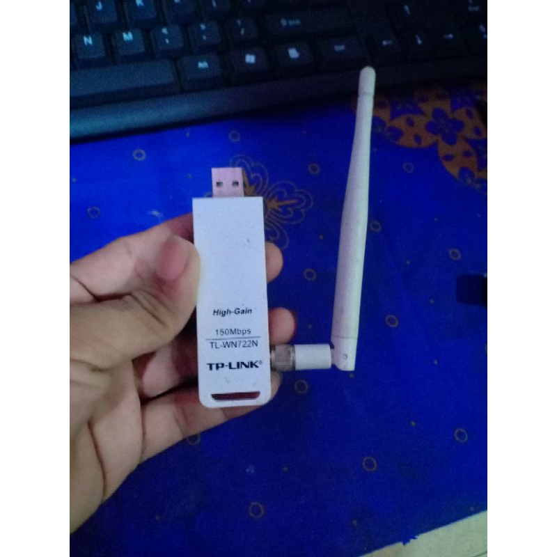 Jual TP-LINK TL-WN722N Wireless USB adapter V1 | Shopee Indonesia