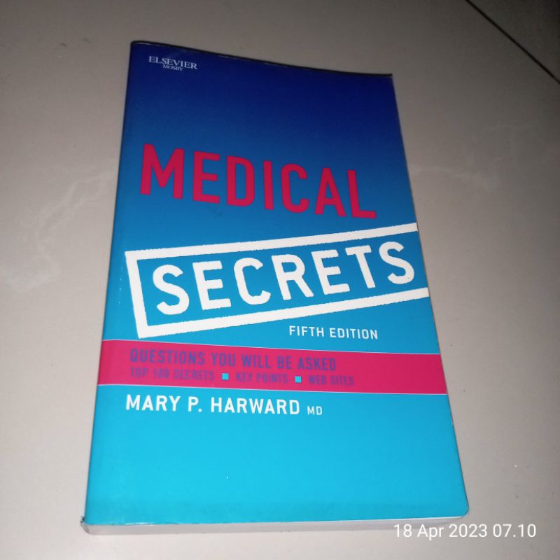 Jual Buku MEDICAL SECRETS by Mary P. HarwarD | Shopee Indonesia