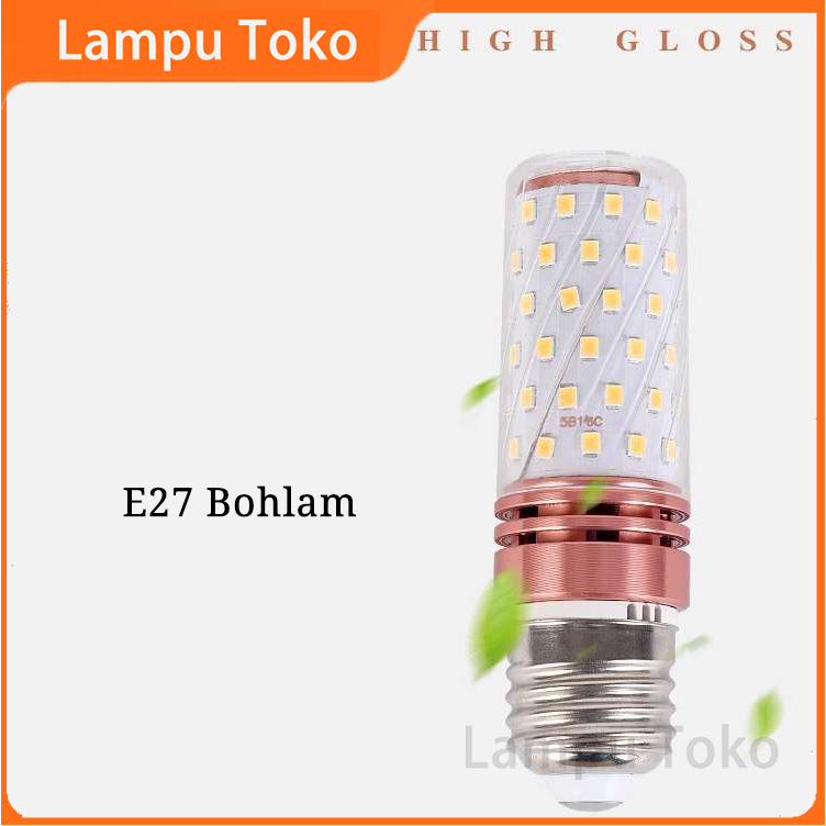 Jual LAMPU Bohlam LED JAGUNG CORN BULB 3 IN 1 CAHAYA E27/E14 12Watt | Shopee Indonesia