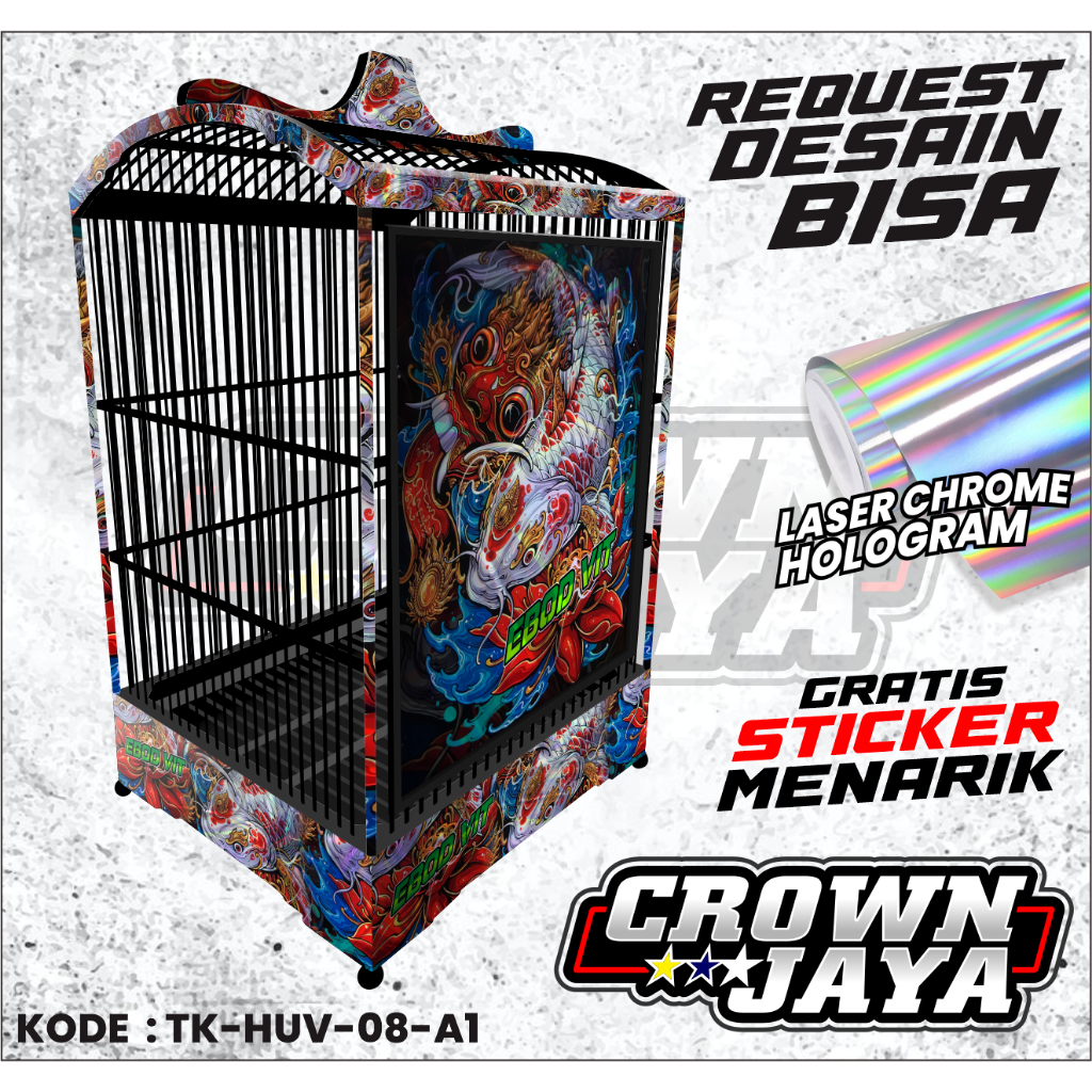 Jual Decal Stiker Kandang KOTAK - Sticker Decal Sangkar Burung Kenari ... Jual Decal Stiker Kandang KOTAK - Sticker Decal Sangkar Burung Kenari ...