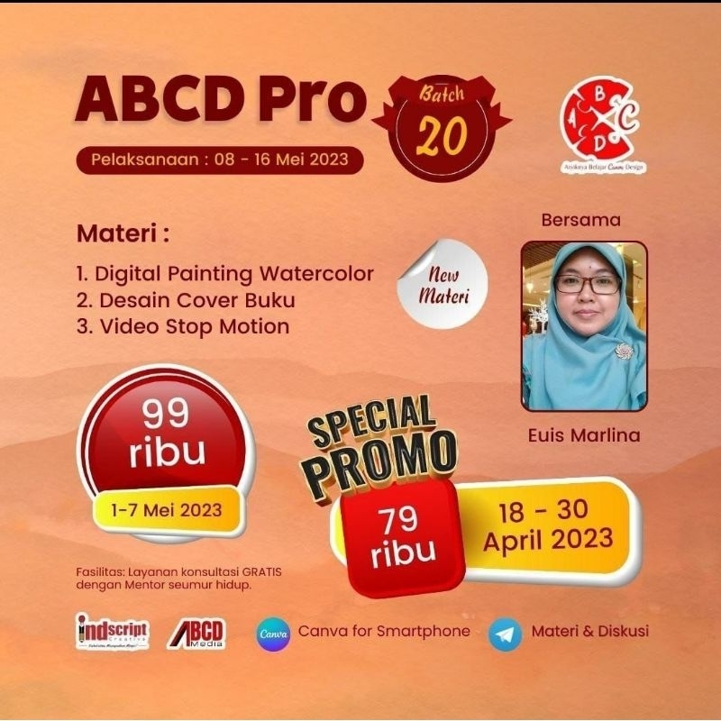 Jual KELAS BELAJAR CANVA ABCD PRO #20 | Shopee Indonesia