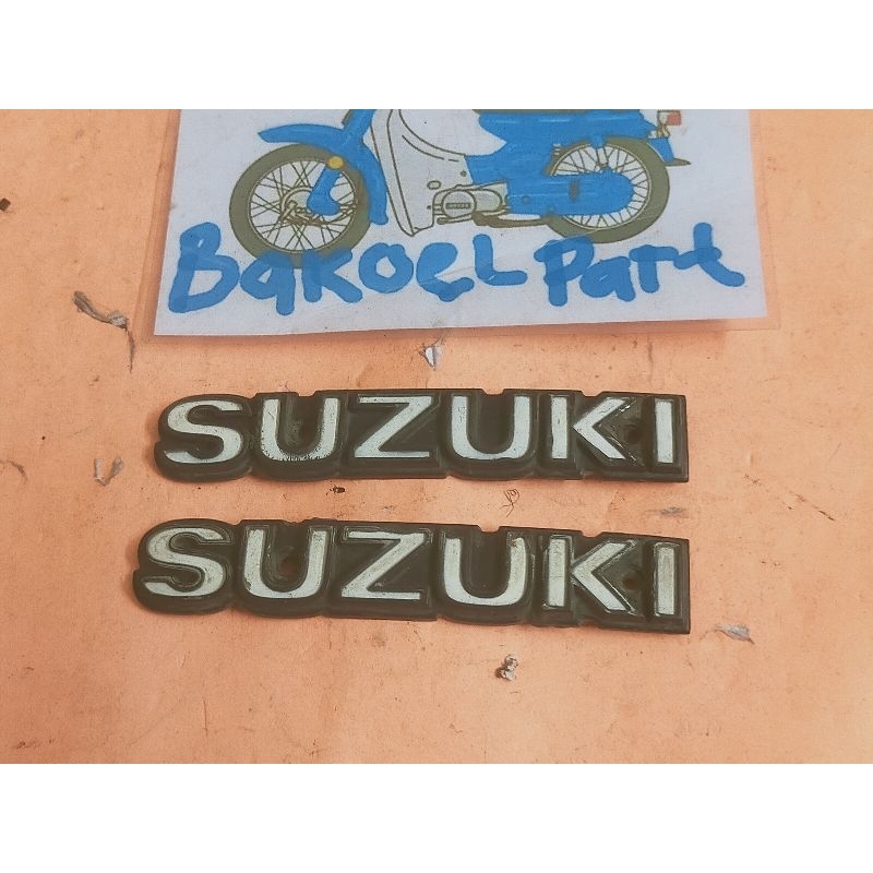 Jual emblem emblim logo simbol simbul tangki suzuki RC80 RC 80 | Shopee ...