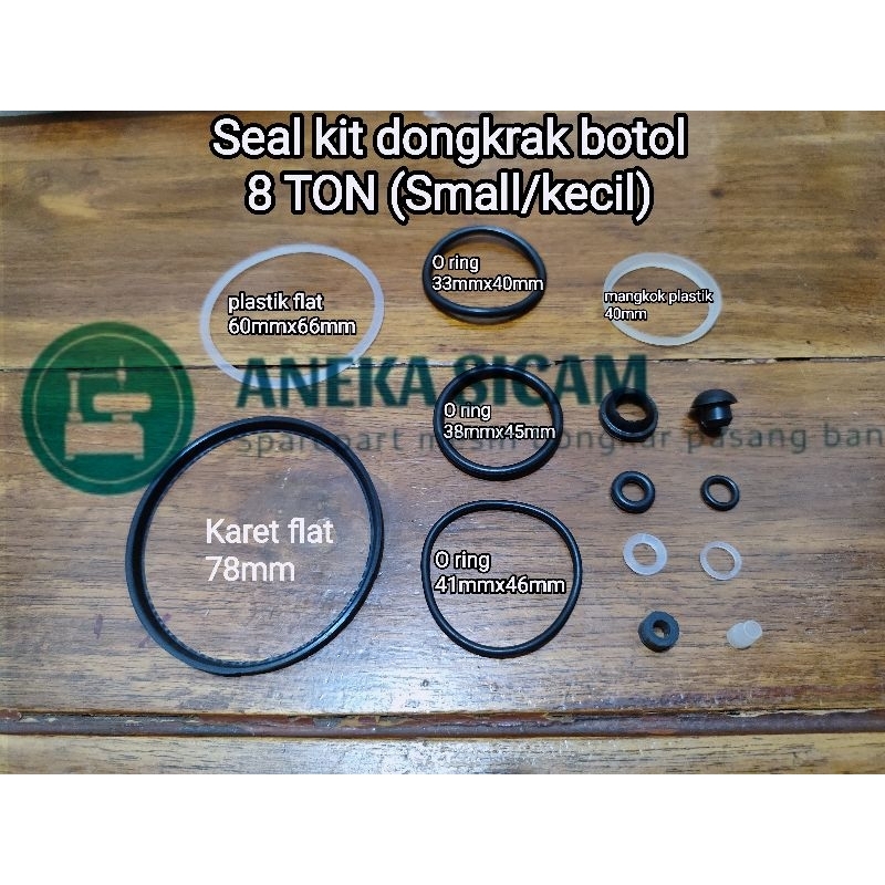 Jual Seal kit dongkrak botol 8 TON(small/kecil) | Shopee Indonesia