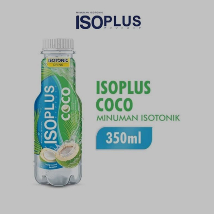 Jual Isoplus Isotonik Siap Minum Coco Botol 350 Ml | Shopee Indonesia