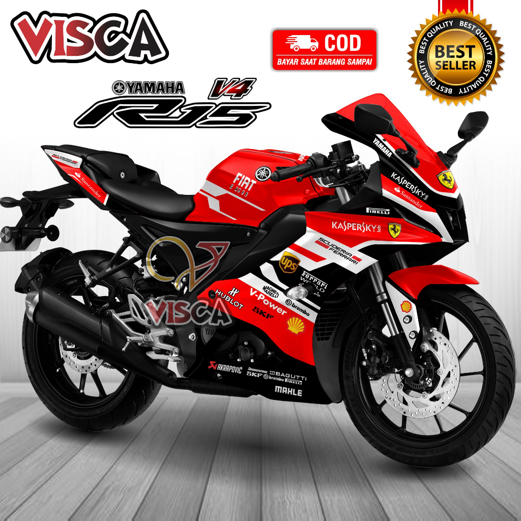Jual Decal R15 V4 Full Body Stiker R15 V4 Full Body Dekal R15 V4 ...
