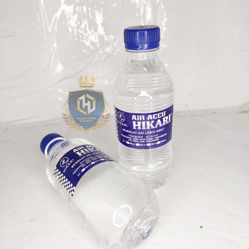 Jual Air Accu hikari warna biru/Air aki hikari/air accu biru | Shopee ...