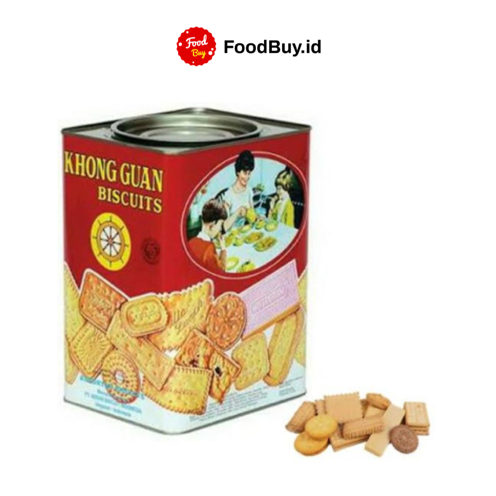 Jual Khong Guan Biskuit Kaleng Merah 1600 gr | Shopee Indonesia