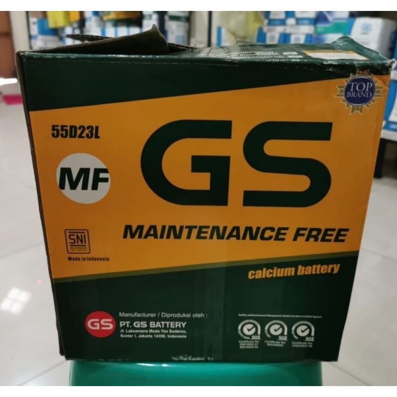 Jual AKI BATERAI KERING GS ASTRA MF 55D23L NISSAN JUKE XTRAIL | Shopee Indonesia