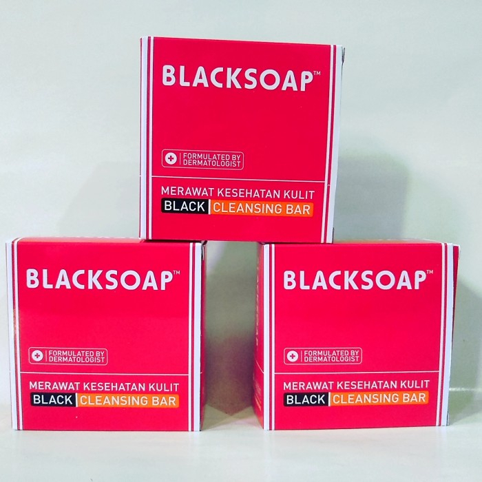 Jual Blacksoap 60 Gr ( Sabun Hitam Untuk Kulit Sensitif dan Gatal ...