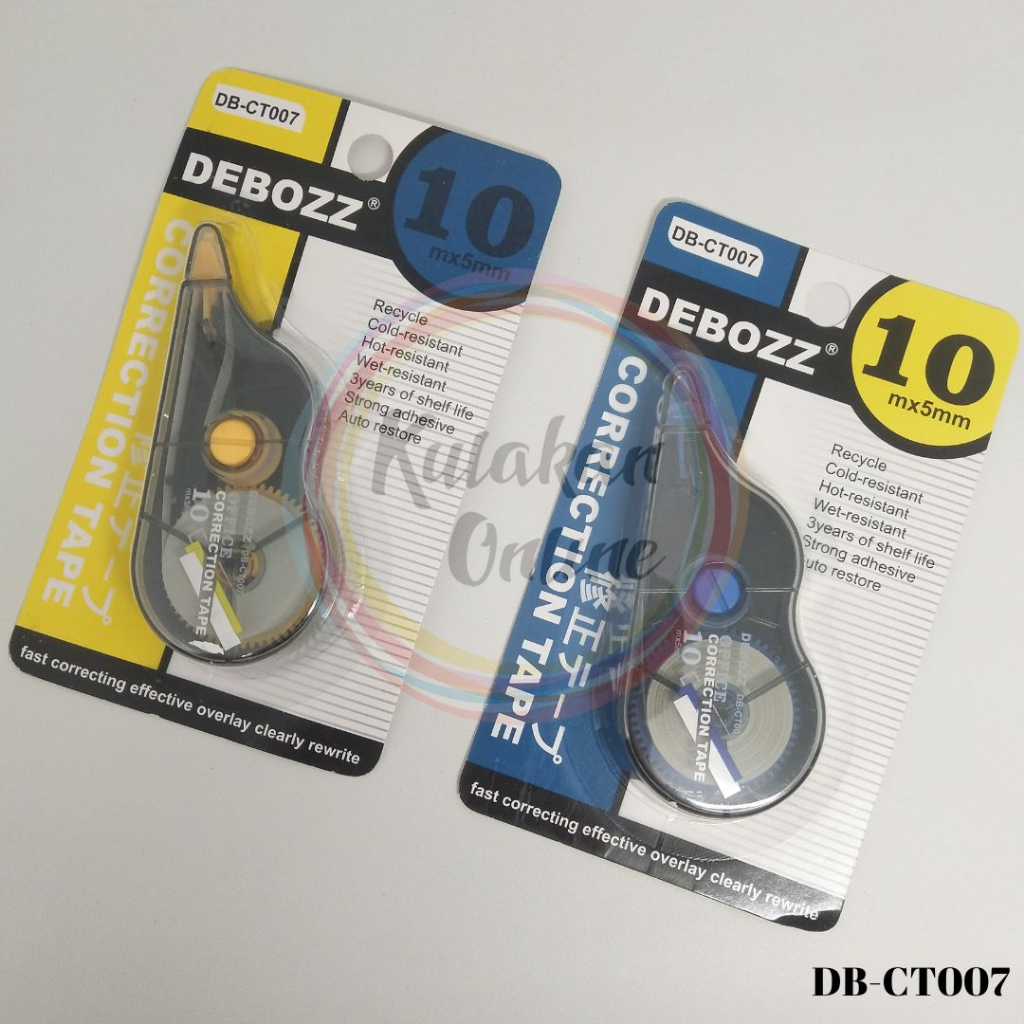 Jual CORRECTION TAPE / TIP - EX KERTAS DEBOZZ DB - CT 007 (12PCS ...