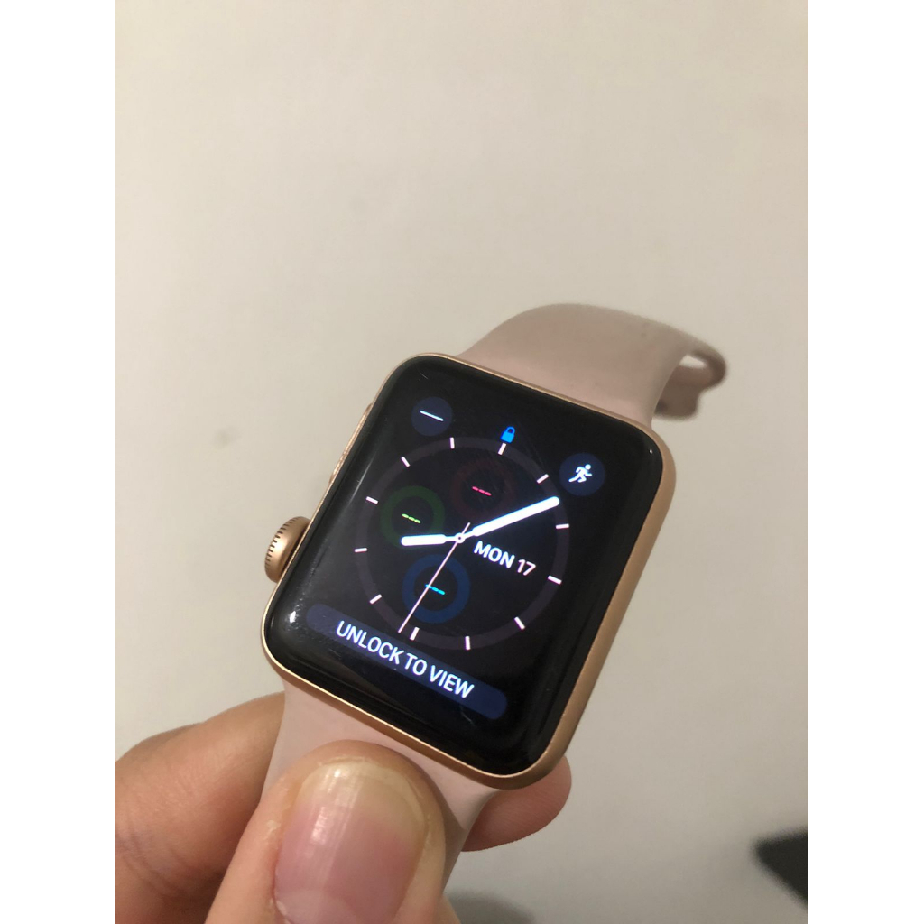 Jual (second pribadi) iWatch Series 3 38mm (rose gold) | Shopee Indonesia