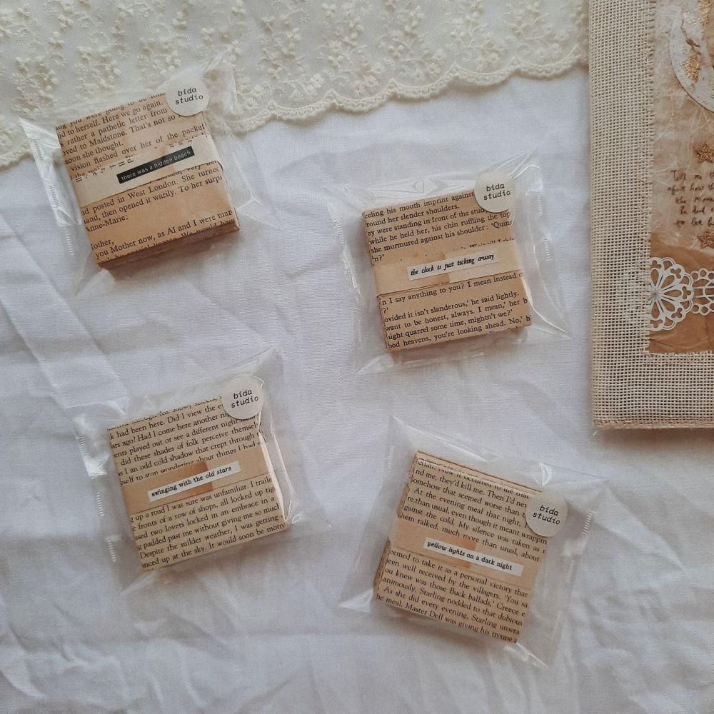 Jual BIDASTUDIO Vintage Paper Pack / Journal Kit Bundle / Kertas ...