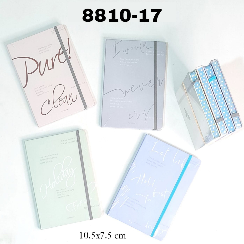 Jual SOS Buku Notes Tali A7 (100K) Fancy / Buku Catatan / Note book ...