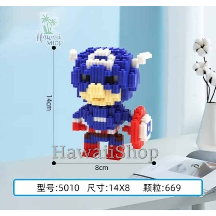 Jual Nano Block MARVEL DISNEY ONE PIECE SUPER HERO KARTUN Series| Bricks education Nano Blocks ...