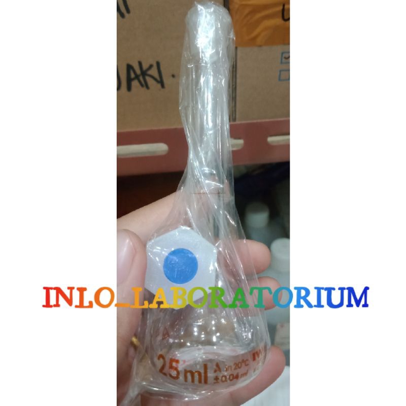 Jual Labu Ukur 25 ml Iwaki/Labu Tentukur | Shopee Indonesia