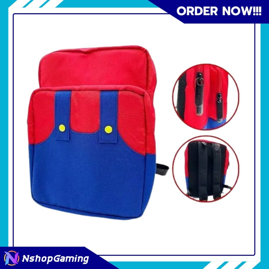 Jual Haifva Backpack Nintendo Switch - Super Mario Edition | Shopee ...