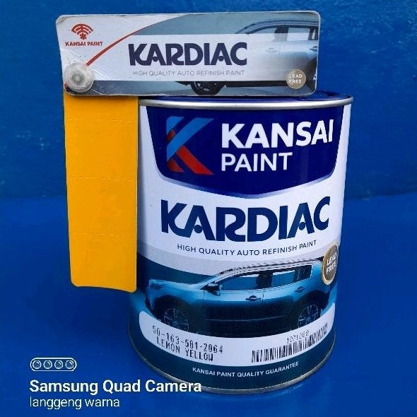Jual Cat Duco Kansai Kardiac 163-581 Lemon Yellow / Kuning | Shopee ...