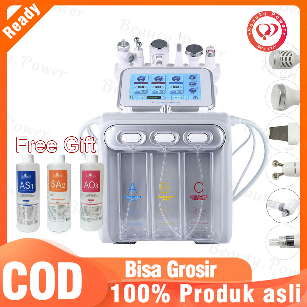 Jual 9 in 1 Aqua Peel Hydrogen Oxygen dermabrasion hydra skin scrubber ...