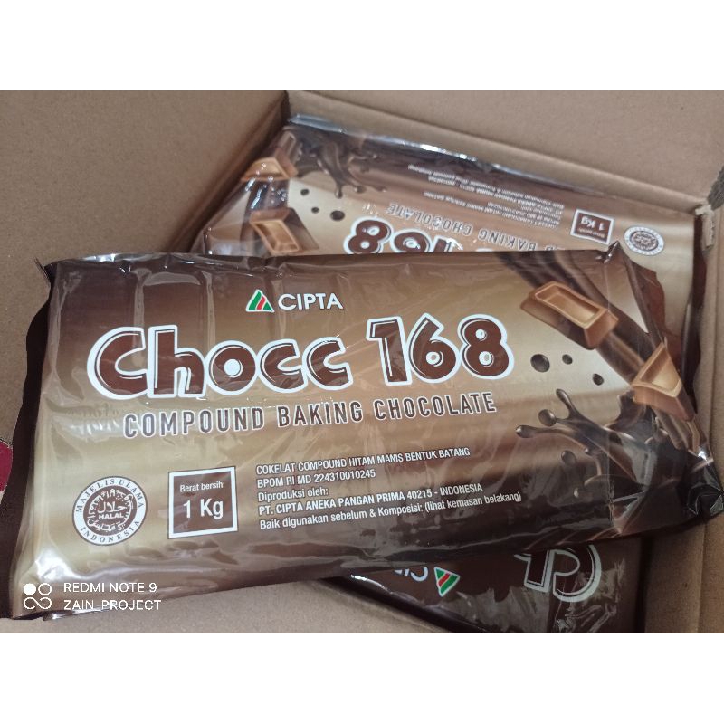 Jual Chocc 168/ coklat compound/coklat batang 1 kg | Shopee Indonesia