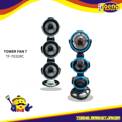 Jual TOWER FAN 7 inch TF-7031RC 220V MASPION | Shopee Indonesia