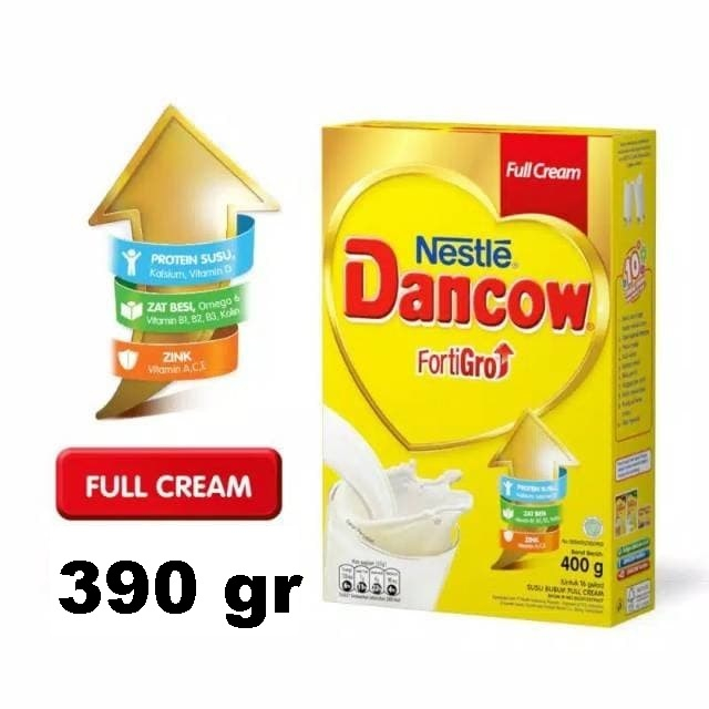 Jual Dancow Full Cream 390 gr - Dancow Fortigrow Full Cream Susu Bubuk ...
