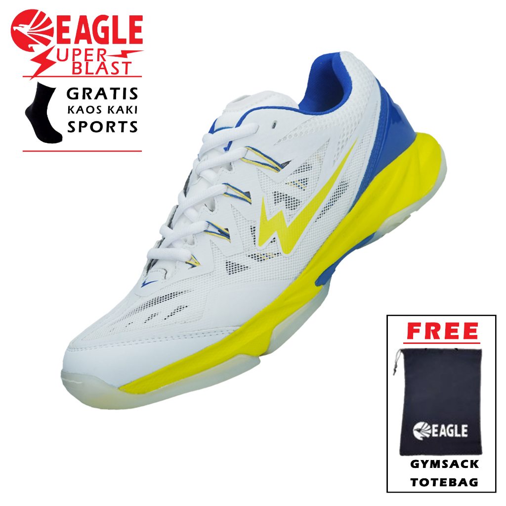 Jual Sepatu Badminton Eagle PNR Superblast Original - Sepatu Bulu Tangkis Eagle Original ...
