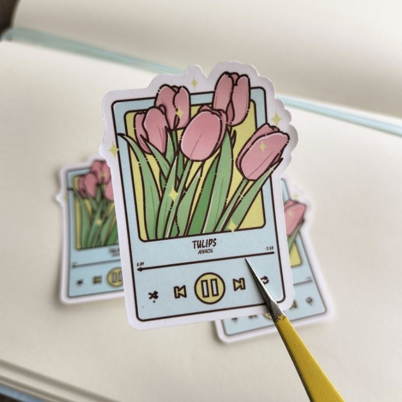Jual Tulips song - Sticker Die Cut | Shopee Indonesia