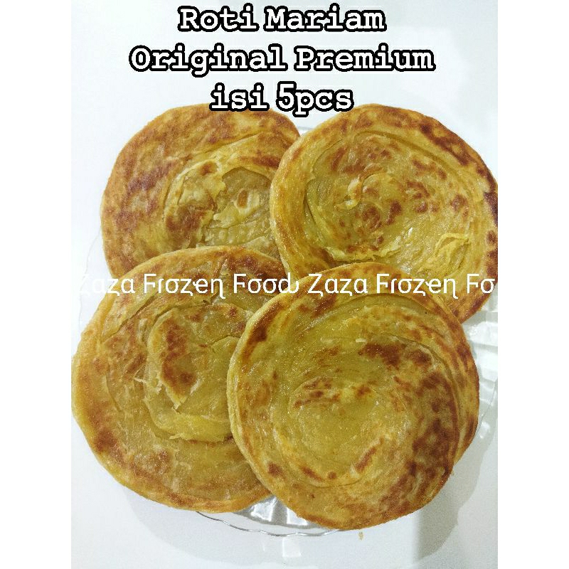 Jual Roti Maryam Original Premium isi 5pcs Kemasan Frozen | Shopee ...