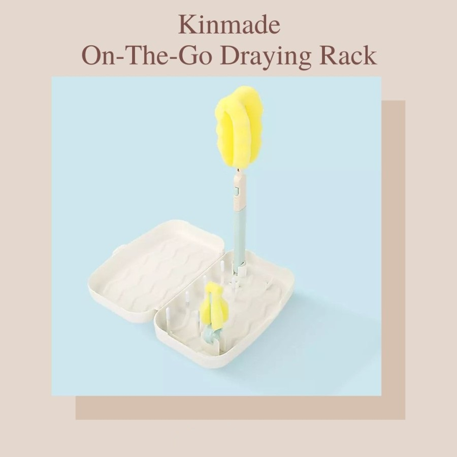 Jual Kinmade On-The-Go Draying Rack | Rak Sikat Botol | Shopee Indonesia