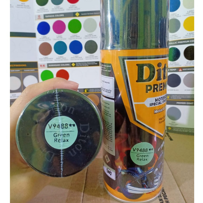 Jual DITON Premium Pilok Pilox Cat Semprot Warna Vespa Colors - V 9488 ...