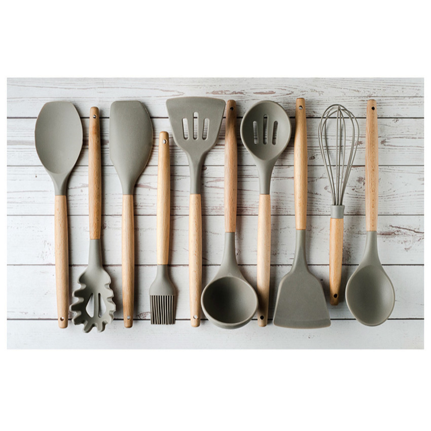 Jual Spatula Silikon Set Alat Dapur 5 Jenis Mocha Utensil | Shopee ...