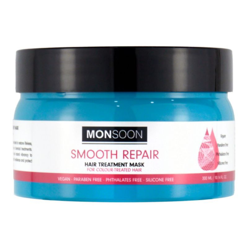 Jual Monsoon Mask 300ml Smooth Repair | Shopee Indonesia