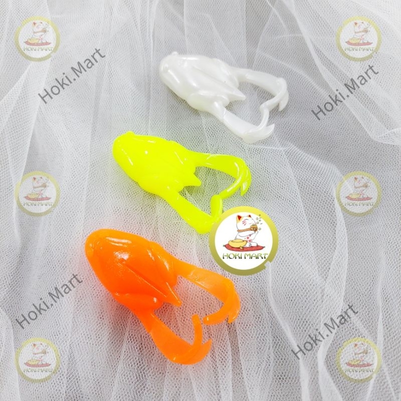 Jual soft lure runner frog jr bims lure / umpan pancing skipping ...
