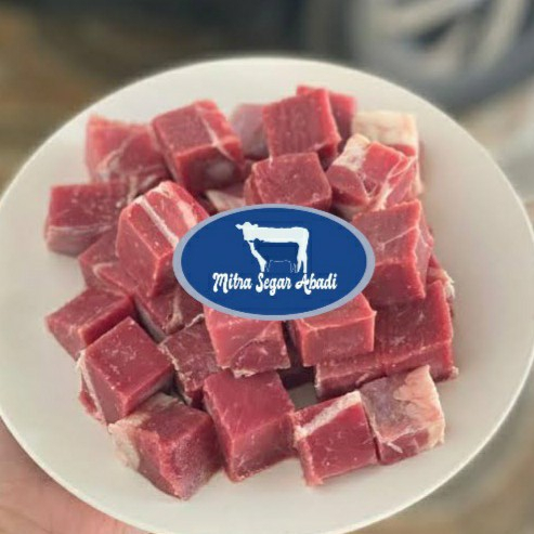Jual DAGING TOPSIDE POTONG CUBE @1KG | Shopee Indonesia
