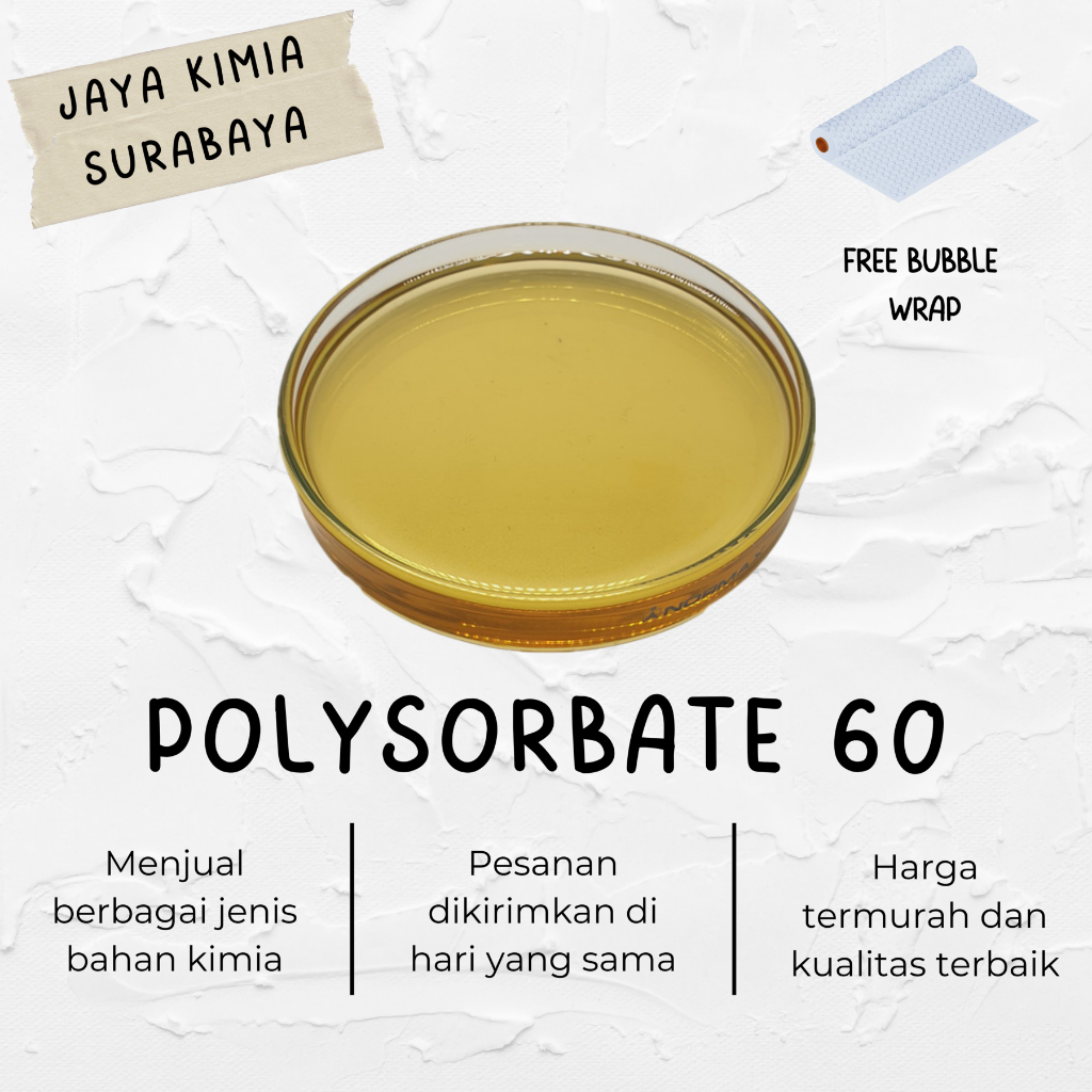 Jual Polysorbate 60 P60 Tween 60 100 ml | Shopee Indonesia