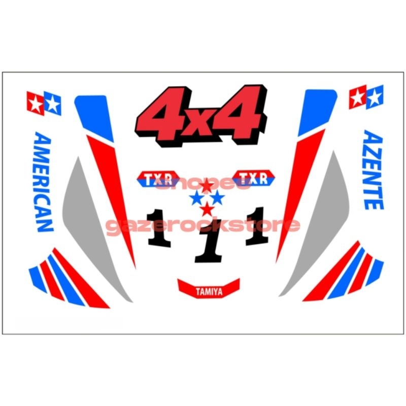 Jual Stiker Tamiya Azente Cutting Vinyl | Shopee Indonesia
