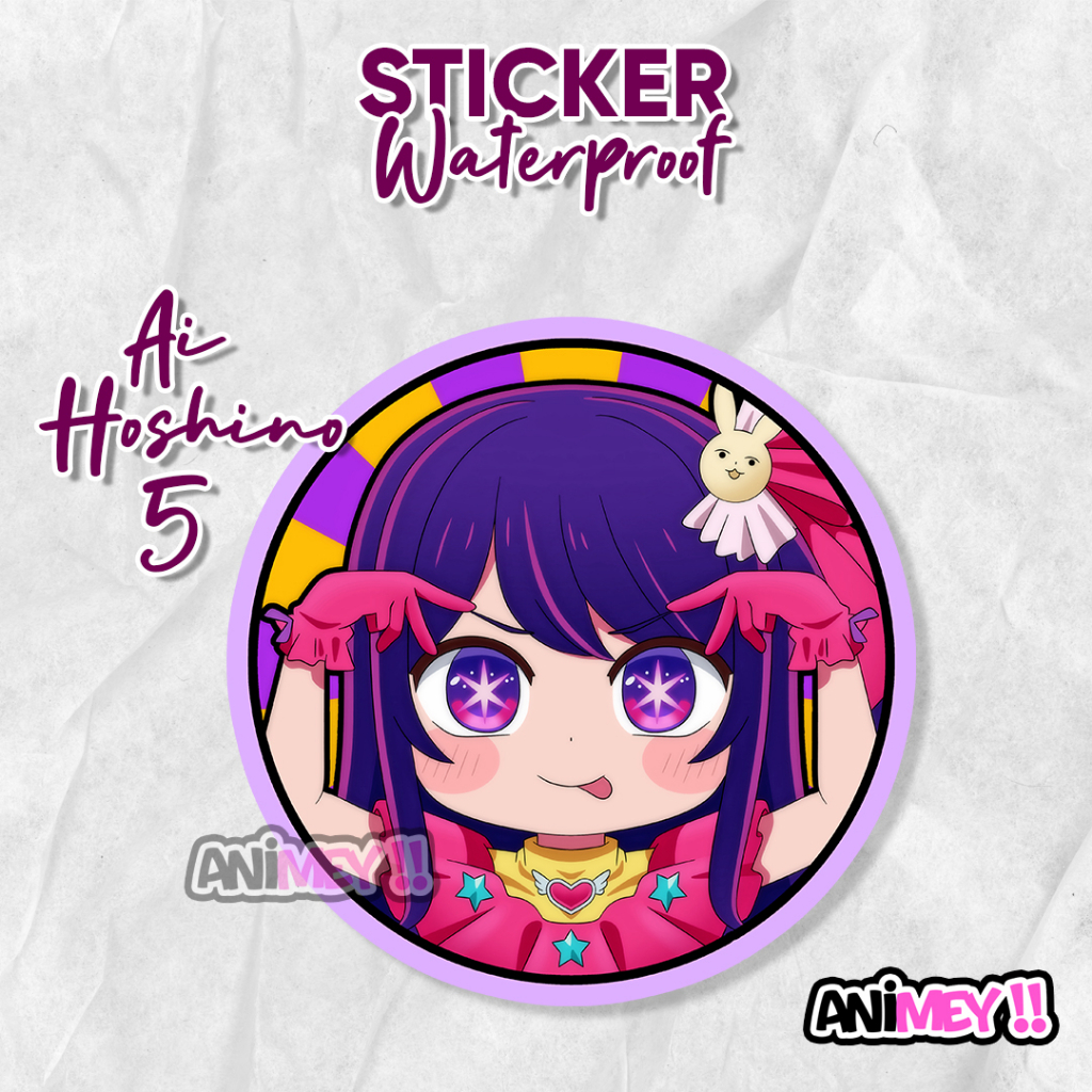 Jual Stiker Ai Hoshino / Sticker Anime Waterproof | Shopee Indonesia