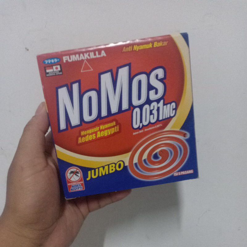 Jual NOMOS MERAH ~ ANTI NYAMUK BAKAR 150gr (MEDAN) | Shopee Indonesia
