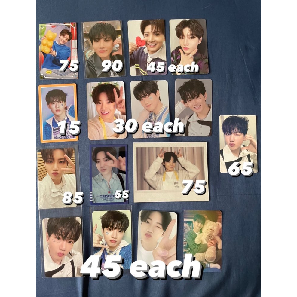 Jual (READY ina) treasure official photocard - aab junkyu blooming ...