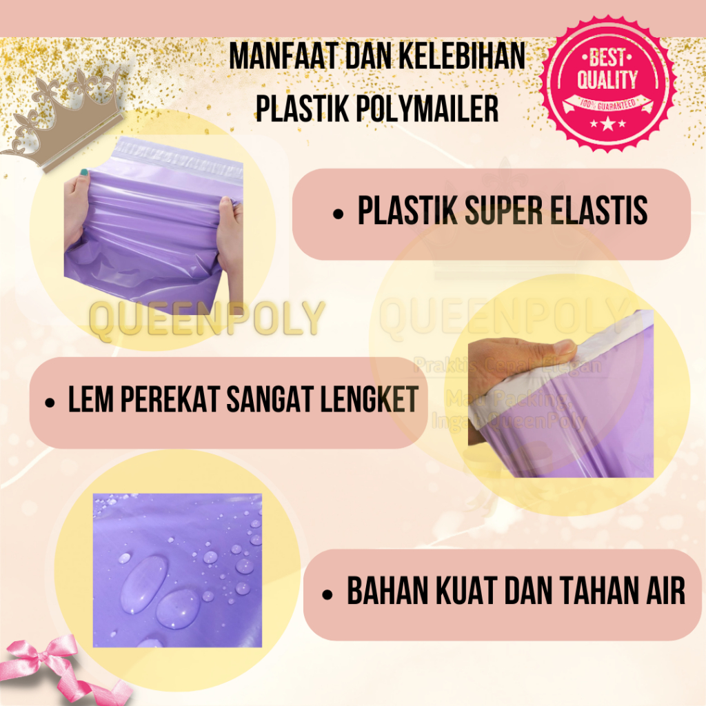 Jual Plastik Packing Polymailer 10X20 Polymer Polimer Packingan Online ...