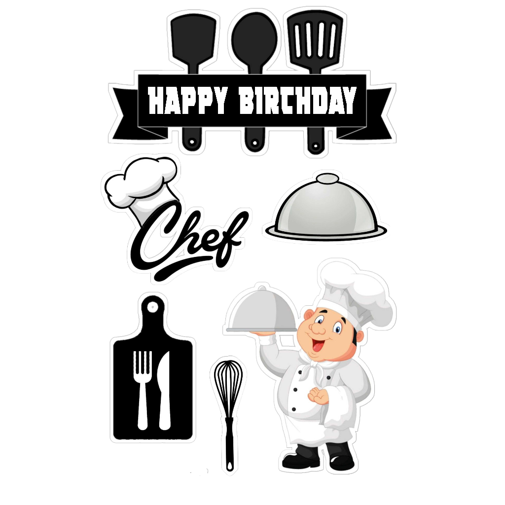 Jual TOPPER CAKE CUSTOM TOPPER ULANG TAHUN TOPPER ULTAH / HIASAN KUE ...