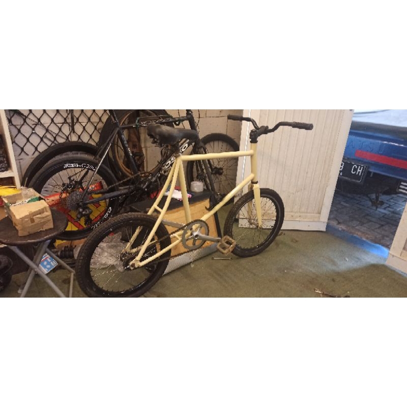 Jual sepeda minivelo fixie torpedo single speed frame custom model khs ...