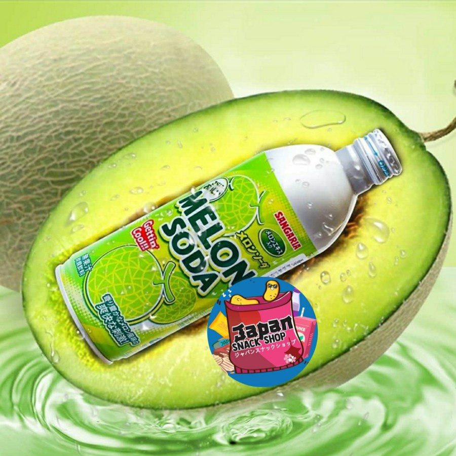 Jual Sangaria Melon Ramune Soda (500ml) / soda jepang / minuman jepang / minuman soda | Shopee ...