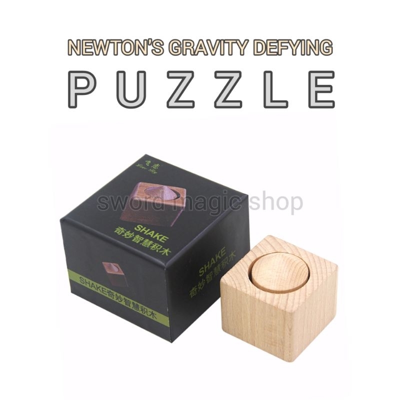 Jual Newtons Gravity Defying Puzzle - Shake Puzzle - Shake IQ - Puzzle ...