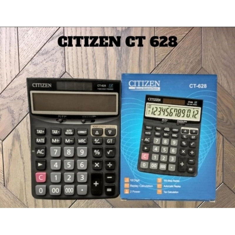 Jual . CT 628 12Digit CHECK CORRECT Kalkulator / Calculator Model Mirip ...