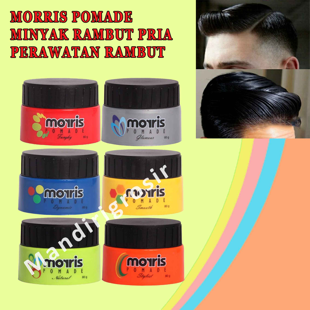 Jual Pomade Morris Stylish Minyak Rambut Pria 80g | Shopee Indonesia