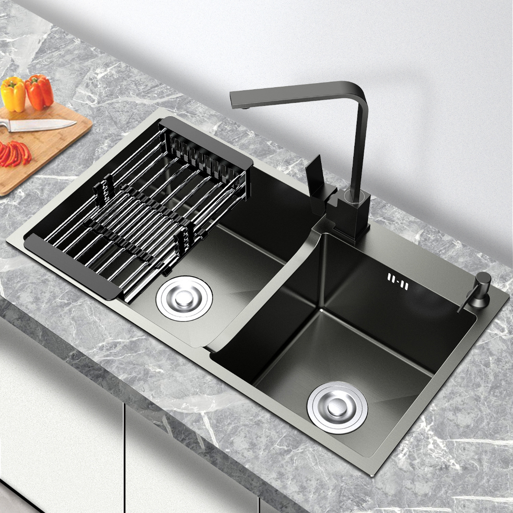 Jual Wastafel Cuci Piring Bahan Stainless Steel 304 / Kitchen Sink ...